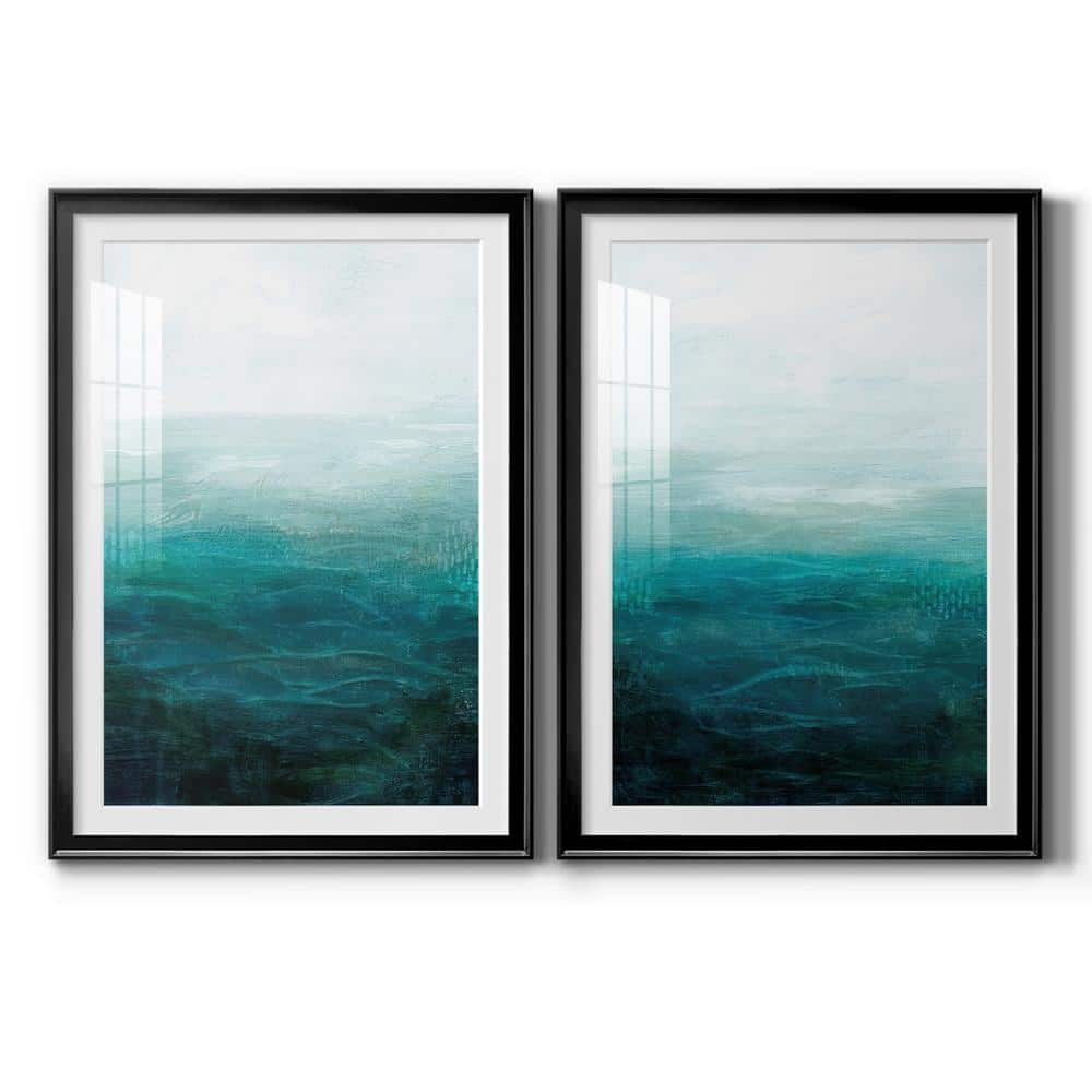Wexford Home Drifting Sea I by Wexford Homes 2-Pieces Framed Abstract ...