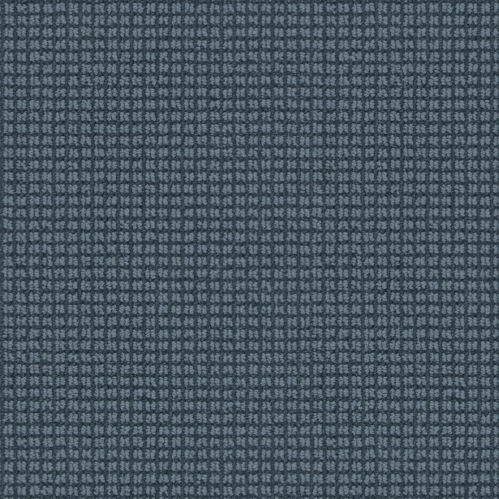 Lifeproof Lyrical Color Lakes Blue 38 oz. Nylon Pattern Carpet ...