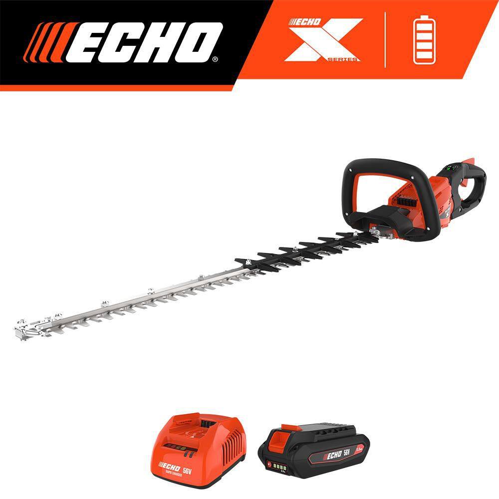 ECHO 56V 28 in. X Series Double-Sided Reciprocating Cordless Battery ...