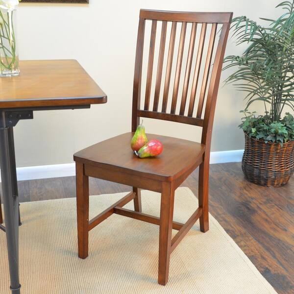 Carolina Cottage Hudson Chestnut Wood Dining Chair 1C350 265