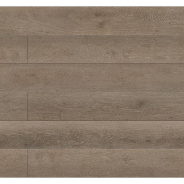 A&A Surfaces Flaxwood 20 MIL x 9 in. x 60 in. Waterproof Click Lock ...