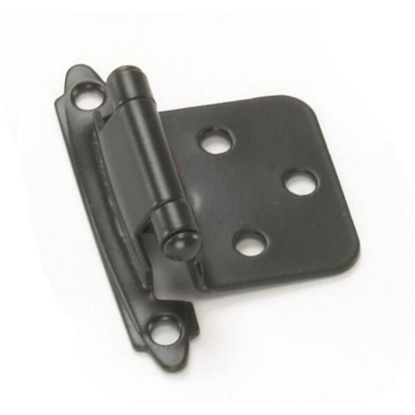 Laurey No Inset Oil Rubbed Bronze Self-Closing Hinge (1-Pair) 28766 ...