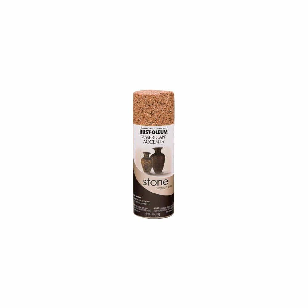 Rust-Oleum American Accents 12 oz. Stone Creations Sienna Stone ...