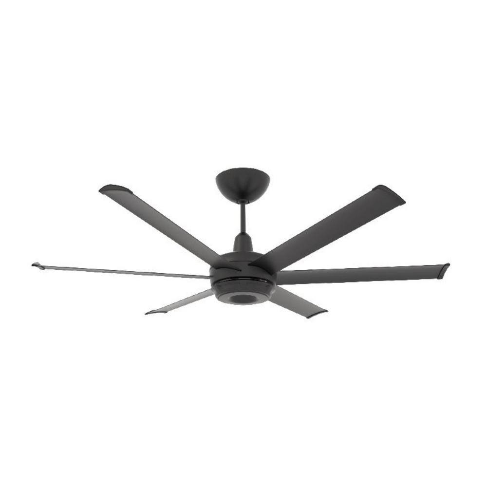 Big Ass Fans es6 - Smart Indoor Ceiling Fan, 60" Diameter, Black ...
