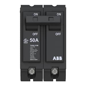 ABB 50 Amp Double Pole Bolt-On Breaker (THQB2150) THQB2150 - The Home Depot