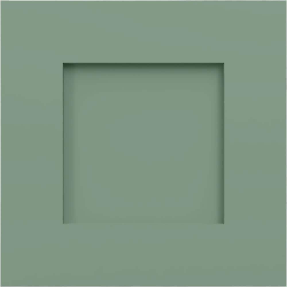 Ekena Millwork 12 in. W x 12 in. H True Fit PVC Flat Panel Shutters ...