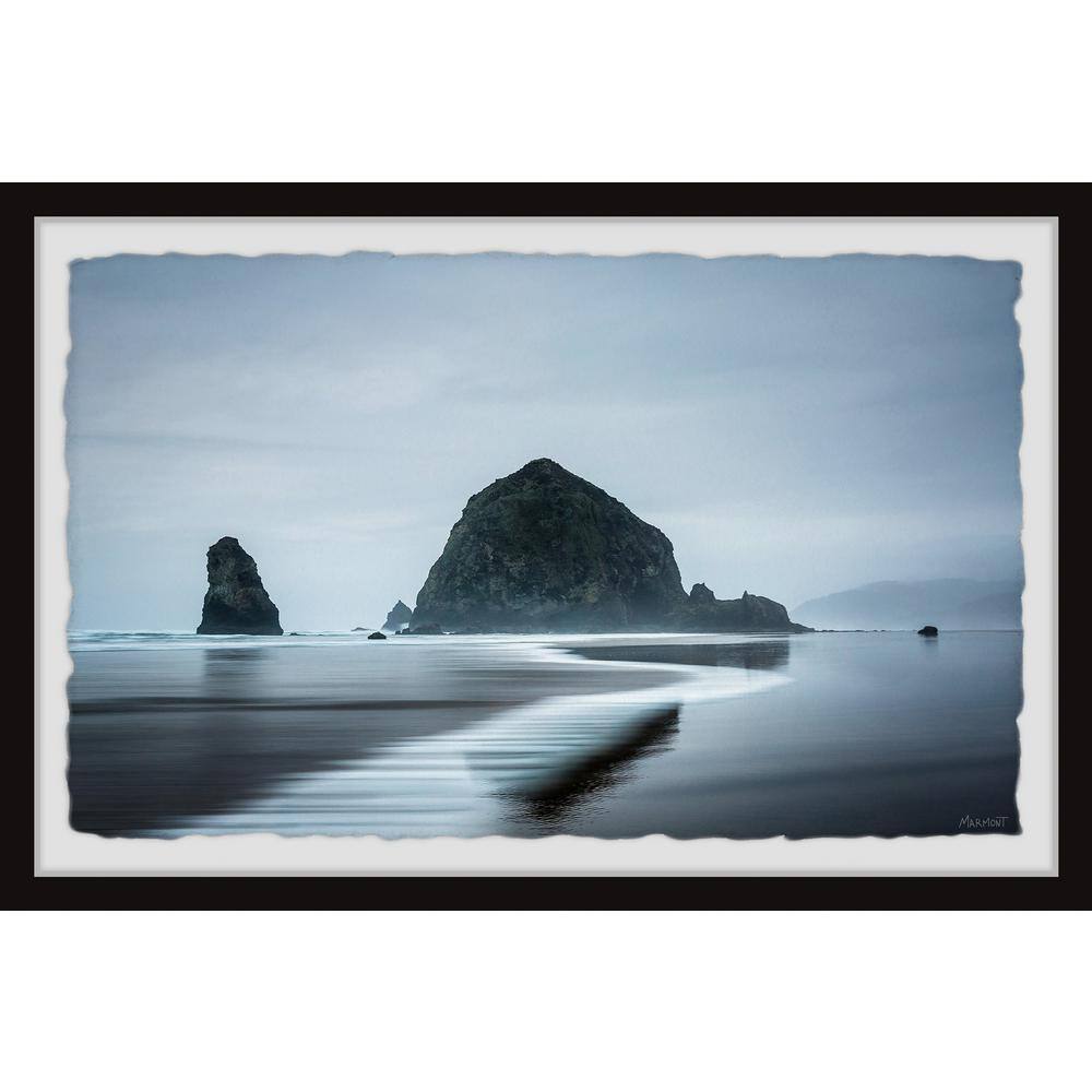 "Reflective Beach" by Marmont Hill Framed Nature Art Print 30 in. x 45 ...