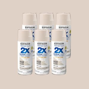 Rust-Oleum Painter's Touch 2X 12 oz. High Gloss White Ultra Cover ...