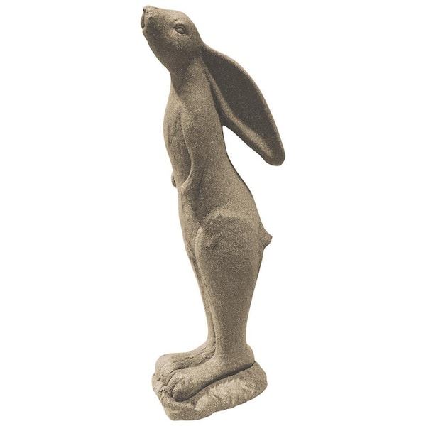 Emsco 28 in. Garden Whimsical Rabbit Statue in Sand Color Finish 2550-1 ...