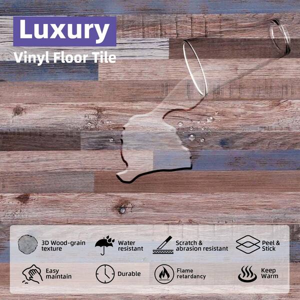 Trafficmaster Allure Vinyl Floor Allure 6 In. X 36 In. Umber Oak Luxury ...