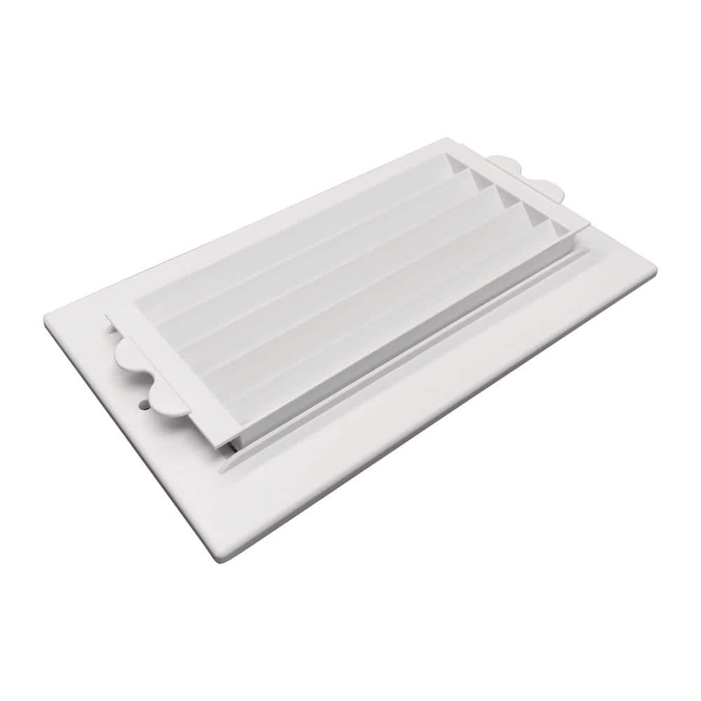 Everbilt 8 in. x 4 in. Plastic Ceiling Register 1-Way RGC841RHD - The ...