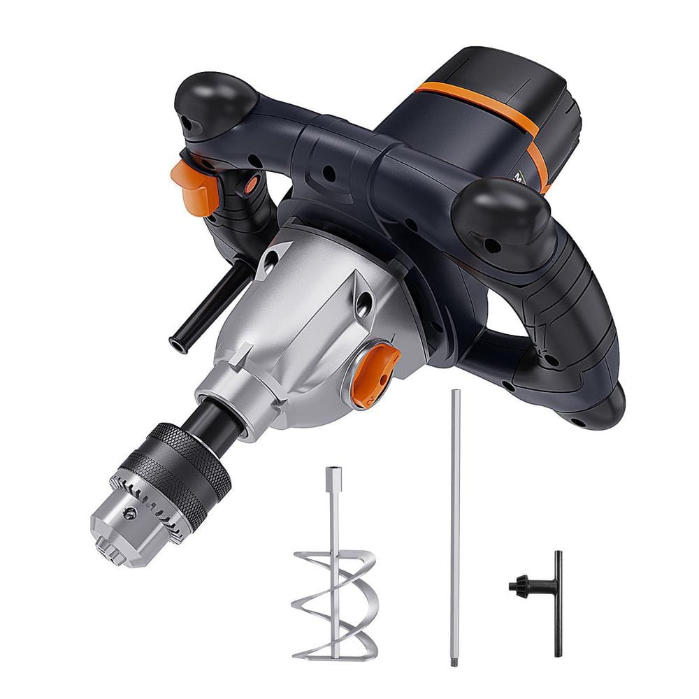 WRIGHTMASTER 13 Amp 5/8 in. Corded Drill/Driver with 100mm Large Spiral ...