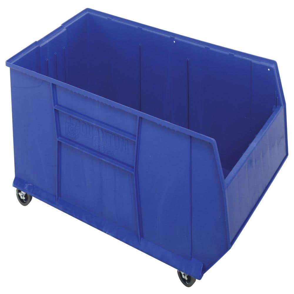 QUANTUM STORAGE SYSTEMS Quantum Rackbin Mobile 42 in. 70-Gal. Storage ...
