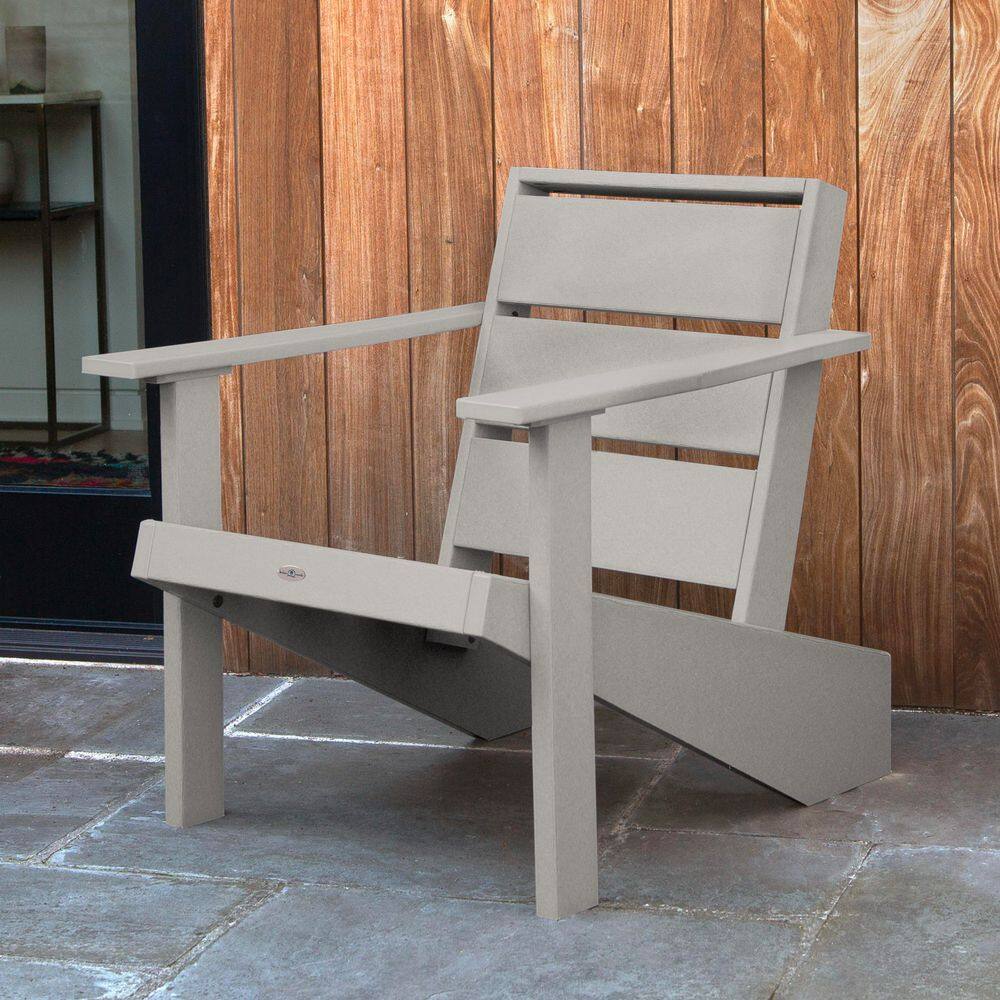 Highwood Haven Modern Cove Gray Adirondack Chair Set of 1 BV-CHRADH1 ...