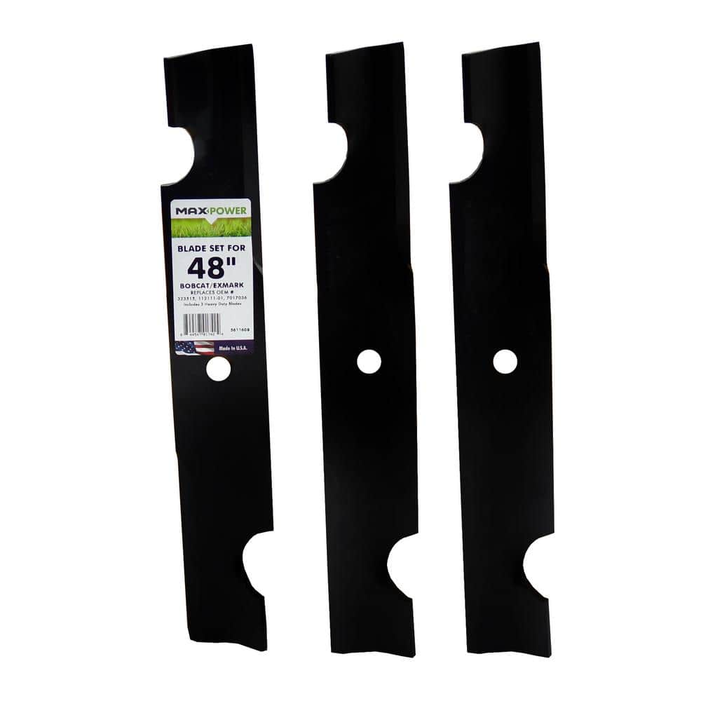MaxPower 3 Blade Set for 32" ExMark, Bad Boy and Snapper mowers ...