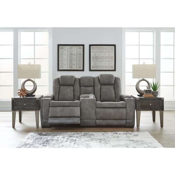 Signature DESIGN BY ASHLEY Next-Gen DuraPella 75 in. Solid Faux Leather ...