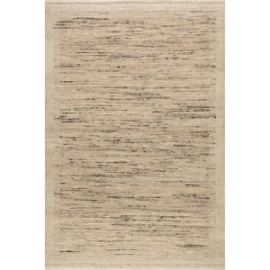 RUGS USA Evergreen Marled Jute Blend Beige 6 ft. x 9 ft. Indoor/Outdoor ...