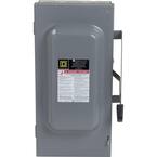 Square D 200 Amp 240-Volt 3-Pole 3-Phase Fused Indoor General Duty ...
