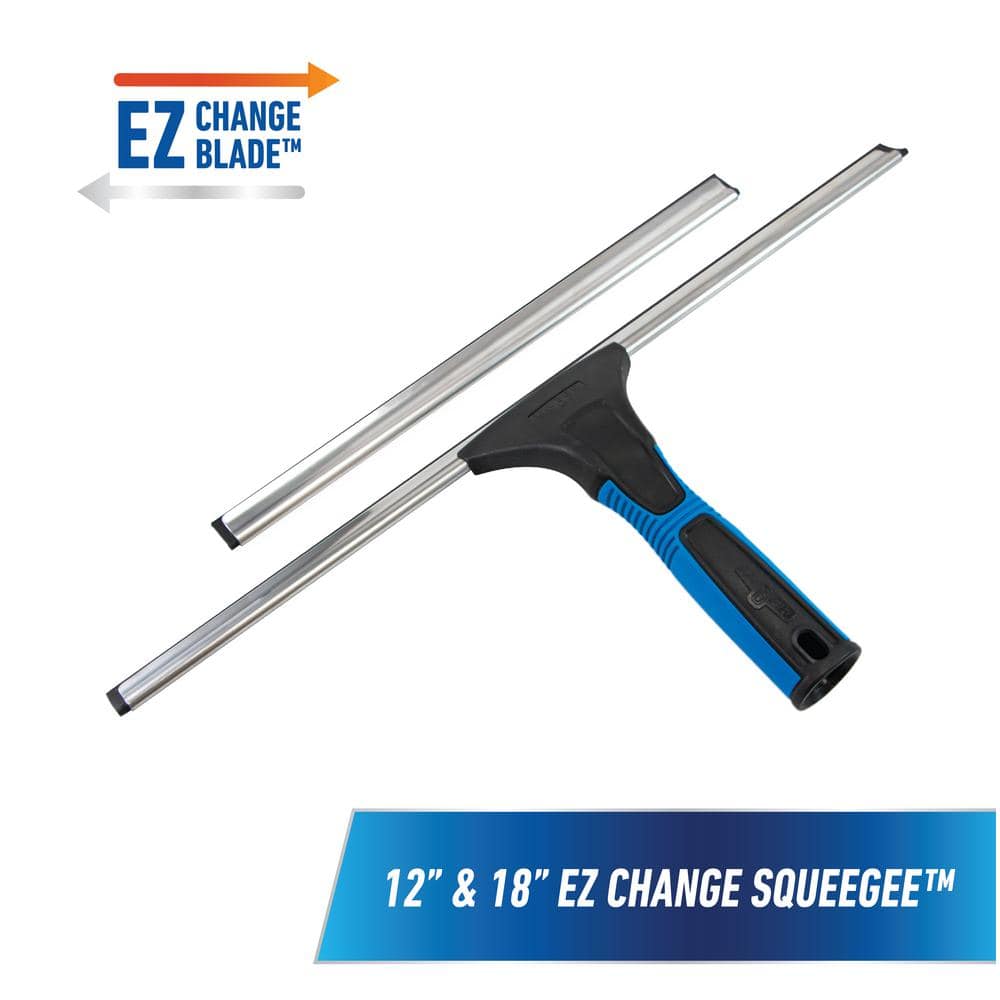 Have a question about Unger 18 in. EZ Change Squeegee with 12 in ...