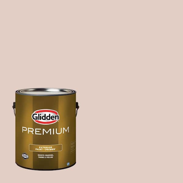 Glidden Premium 1 gal. PPG1062-3 Ginger Shortbread Semi-Gloss Exterior ...