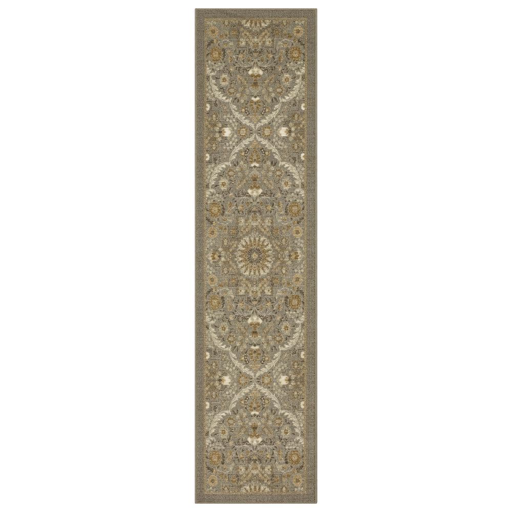 Mohawk Home Seville Grey 2 ft. x 8 ft. Runner Rug 819866 - The Home Depot