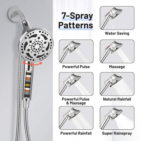 Sprite Home Depot Head For Hard Water Sprite Showers Pure 7-Setting ...