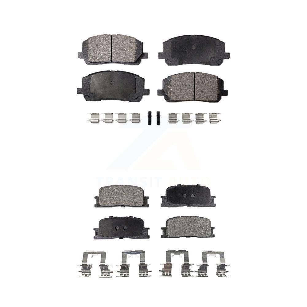 TEC Front Rear Ceramic Brake Pads Kit For 2001-2003 Toyota Highlander ...