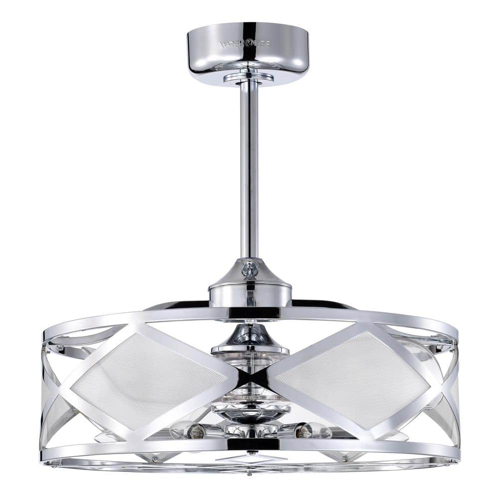 Warehouse of Tiffany Daniya 23.7 in. 6-Light Indoor Chrome Finish ...
