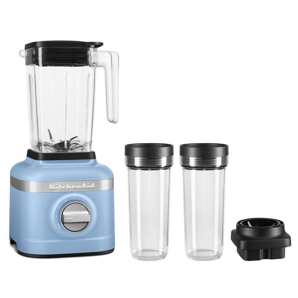 KitchenAid 48 Oz. 3-Speed Blue Velvet Blender with Ice Crush and Dual ...
