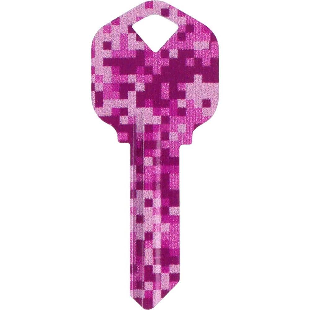 #66 Digital Camo Key Blank 87056 - The Home Depot