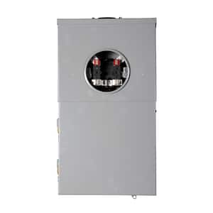 Eaton 100 Amp 12-Space 24-Circuit EUSERC Surface BR Type Main Breaker ...