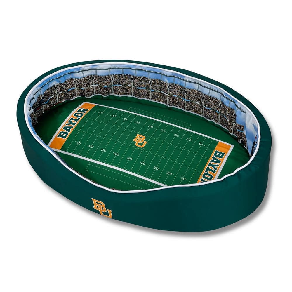 StadiumSpot Baylor University Football Stadium Small Pet Bed FB-BAY-21 ...
