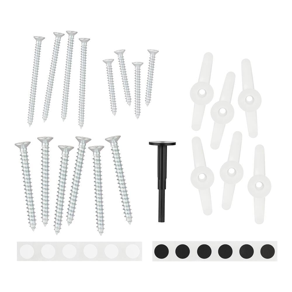 Everbilt Twin Track Universal Hardware Pack 46390ZCBHD - The Home Depot