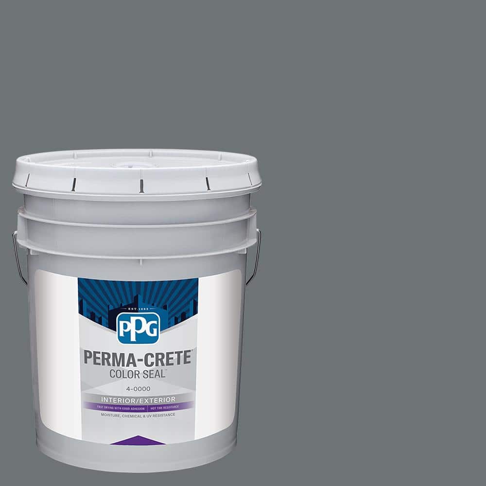 Perma-Crete Color Seal 5 gal. PPG1011-5 Improbable Satin Interior ...