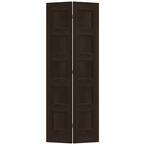 JELD-WEN 36 in. x 80 in. Conmore Espresso Stain Smooth Hollow Core ...