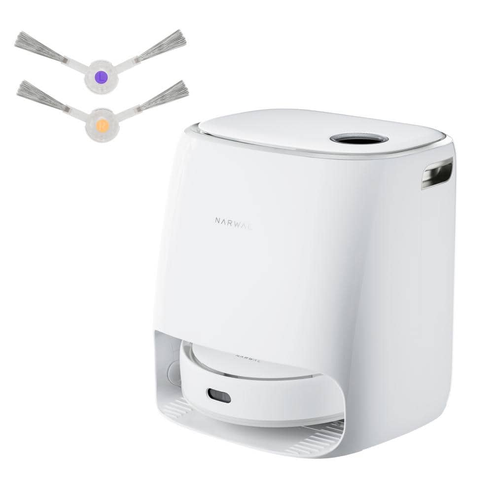 NARWAL Freo Robot Vacuum and Mop (With two extra side brushes for free ...