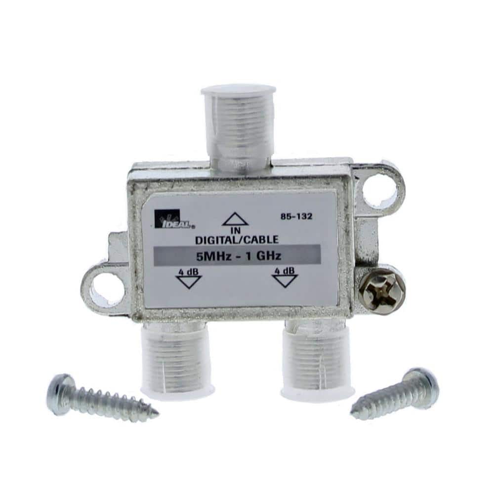 IDEAL 5 MHz - 1 GHz 2-Way High-Performance Cable Splitter 85-132 - The ...