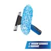Unger 6 in. 2-in-1 Window Cleaner Squeegee & Scrubber Combi 981600 ...