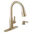 Delta Marca Single-Handle Pull-Down Sprayer Kitchen Faucet with ...