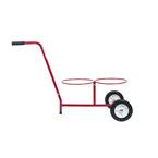 Bucket Buddy 5 Gal. Dual Bucket Steel All-Purpose Cart in Red BB0R1 ...