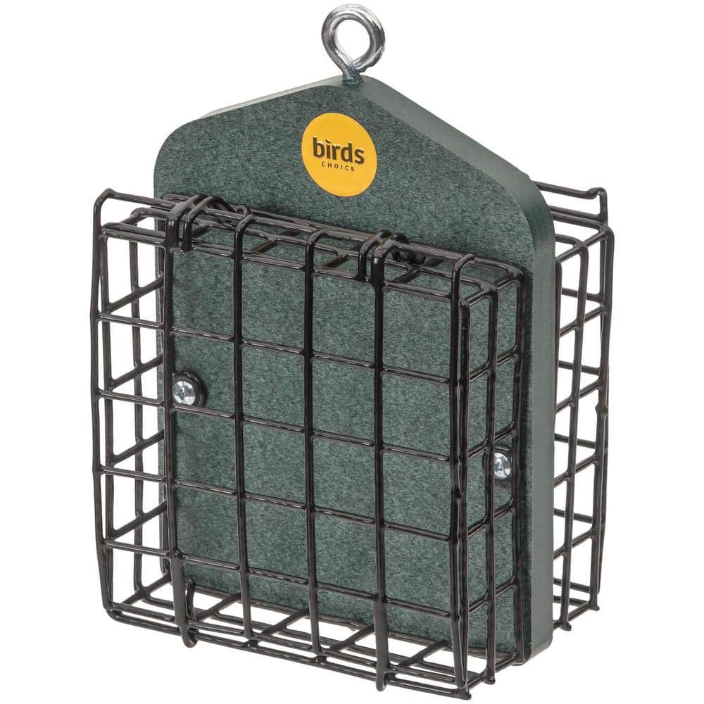Reviews for BIRDS choice Suet Feeder for 2-Cakes in Evergreen Recycled ...