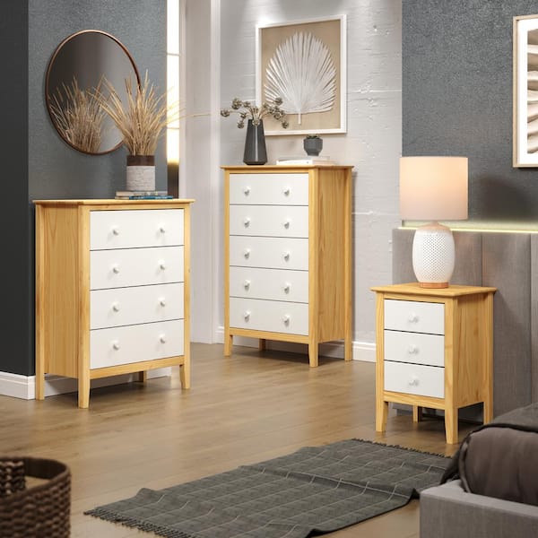 Adeptus solid wood easy pieces drawer chest of drawers store