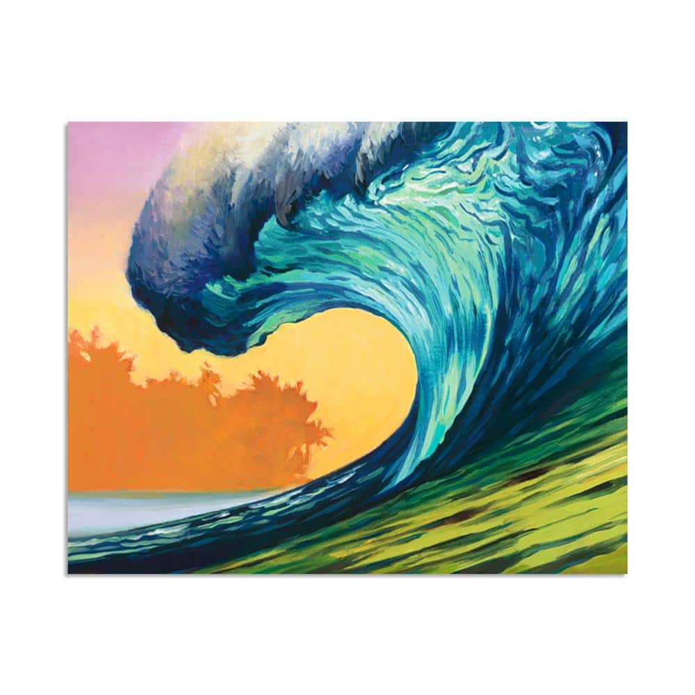 North Shore Color by Colossal Images Canvas Wall Art 18 in. x 24 in. wk17-S