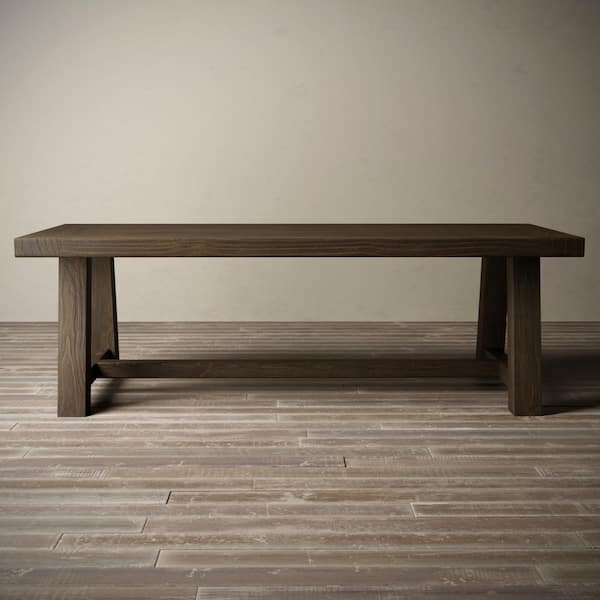 Urban Woodcraft Andora 98 in. Salvaged Espresso Dining Table 500H.98DT ...