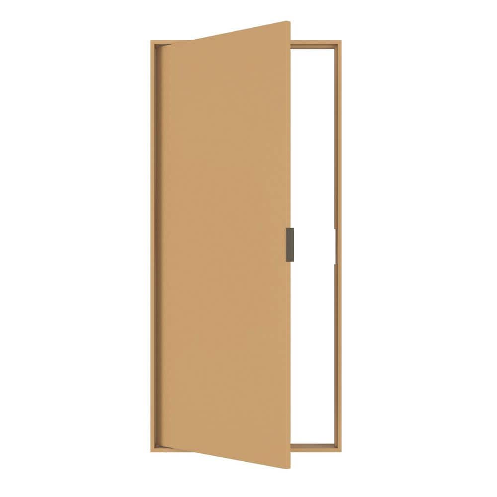 The Murphy Door 32 in. x 80 in. Unassembled Universal Swing Unfinished ...