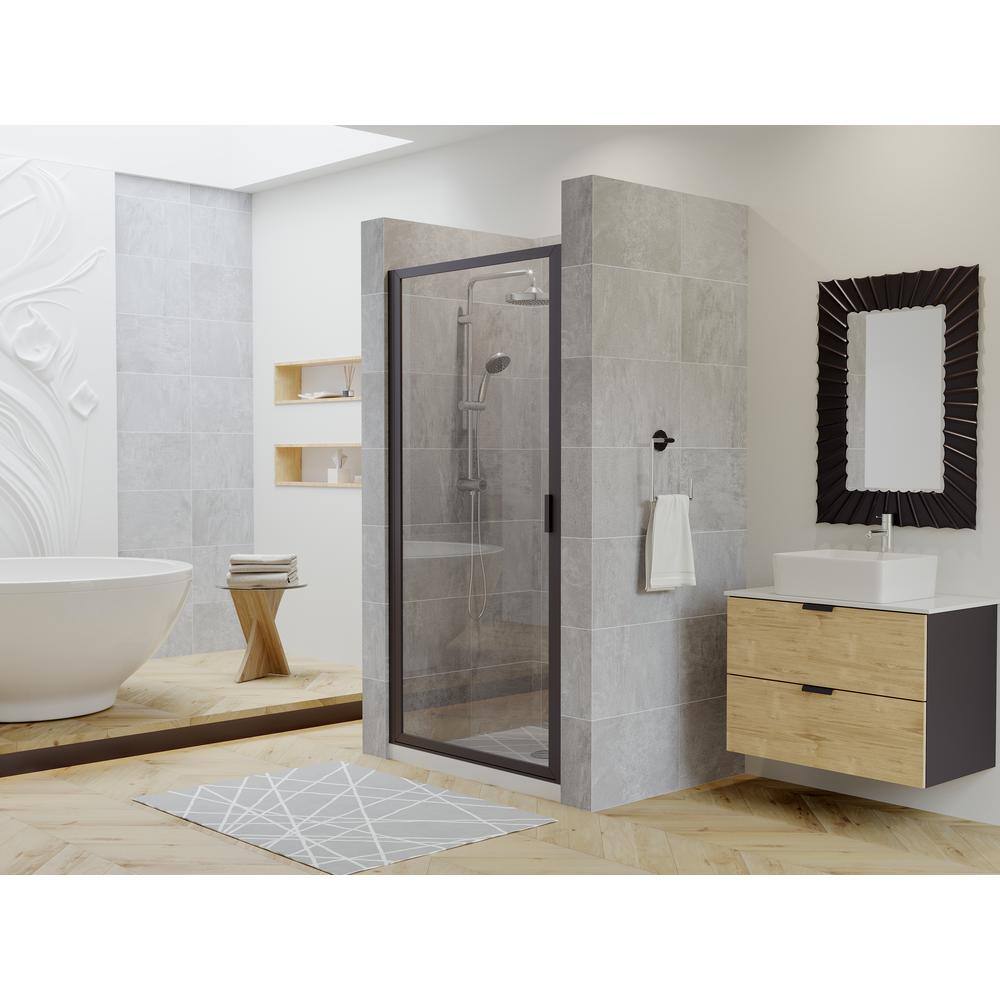 Coastal Shower Doors Paragon 23 in. to 23.75 in. x 83 in. Framed ...