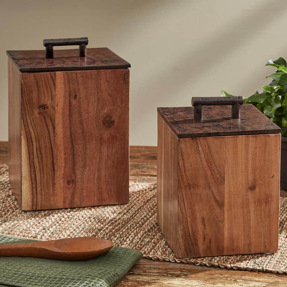 Park Designs Woodbourne Large Canister 8599-699 - The Home Depot