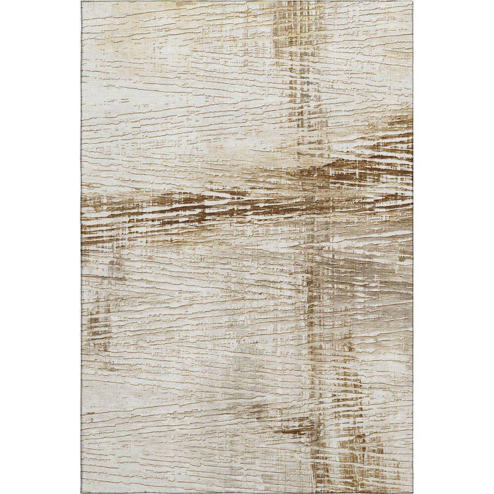 Addison Rugs Mayfield Premium Machine Washable Abstract AMF1981 Ivory 5 ...