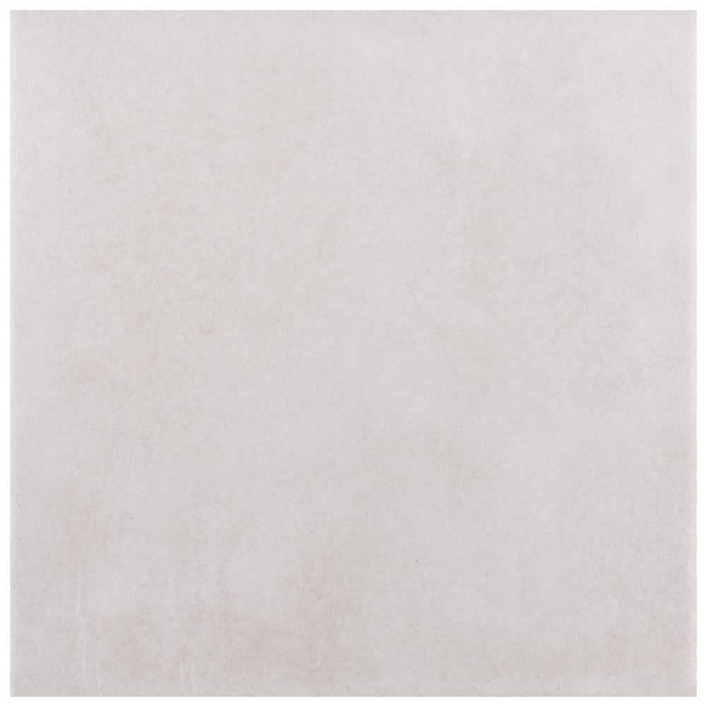 Merola Tile Matter Bone 6 in. x 6 in. Porcelain Floor and Wall Tile (6. ...