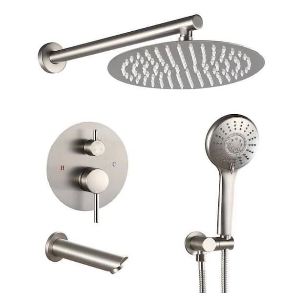 Reviews for AKLFGN Outdoor Single-Handle 2-Spray Tub and Shower Faucet ...